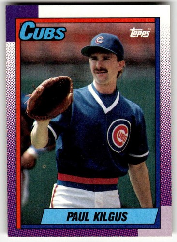1990 Topps #86 Paul Kilgus Chicago Cubs Baseball | eBay