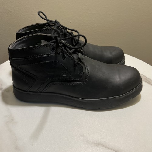 RED WING Cross Lite 3557 Size 8.5 EE Black Aluminum Toe Men Work Boots ...