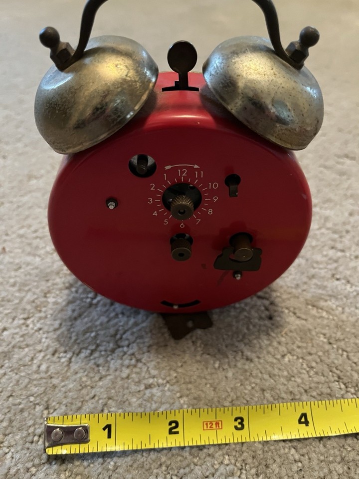Vintage Mickey Mouse Wind Sup Alarm Clock | eBay