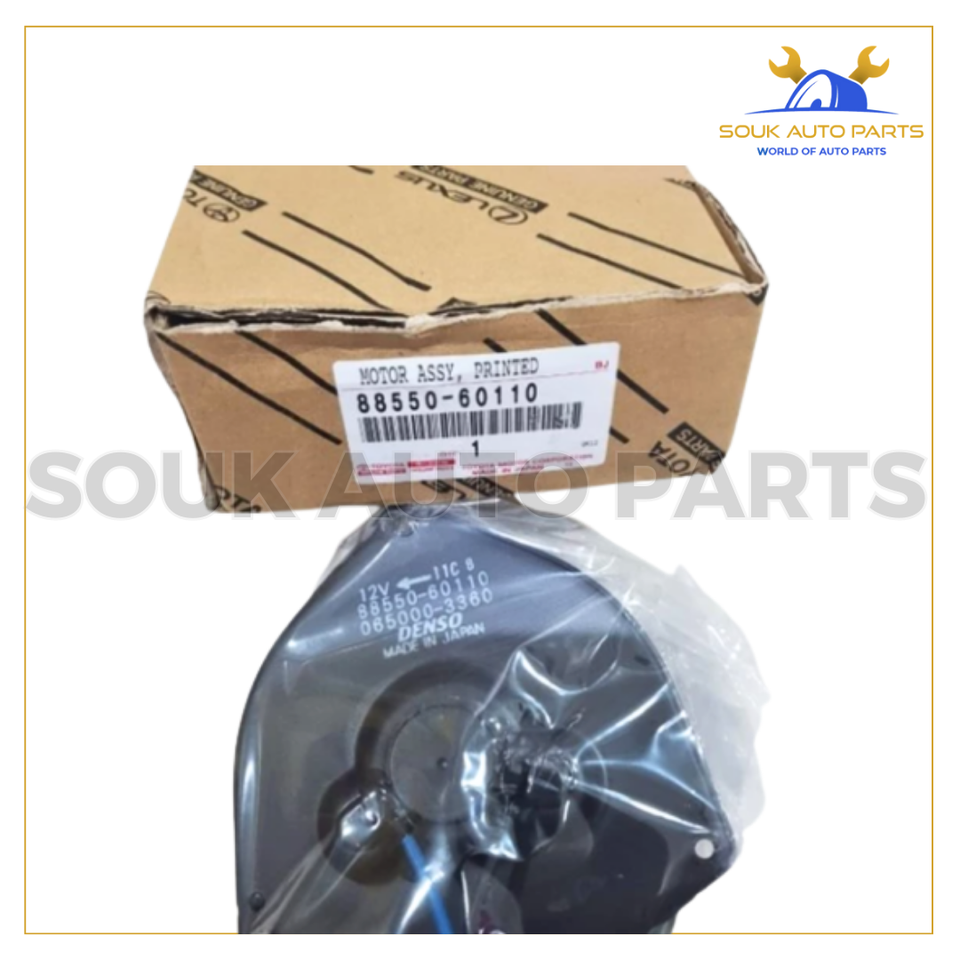 88550-60110 Genuine Toyota MOTOR ASSY, BLOWER (FOR CONDENSER ...