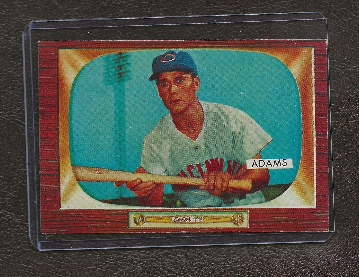 1955 Bowman Baseball #118 Bobby Adams, Cincinnati Reds, NM! | eBay