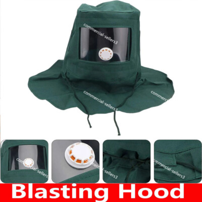 Sand Blasting Hood Industry Abrasive Sandblaster Hood Cover Shawl Cap ...