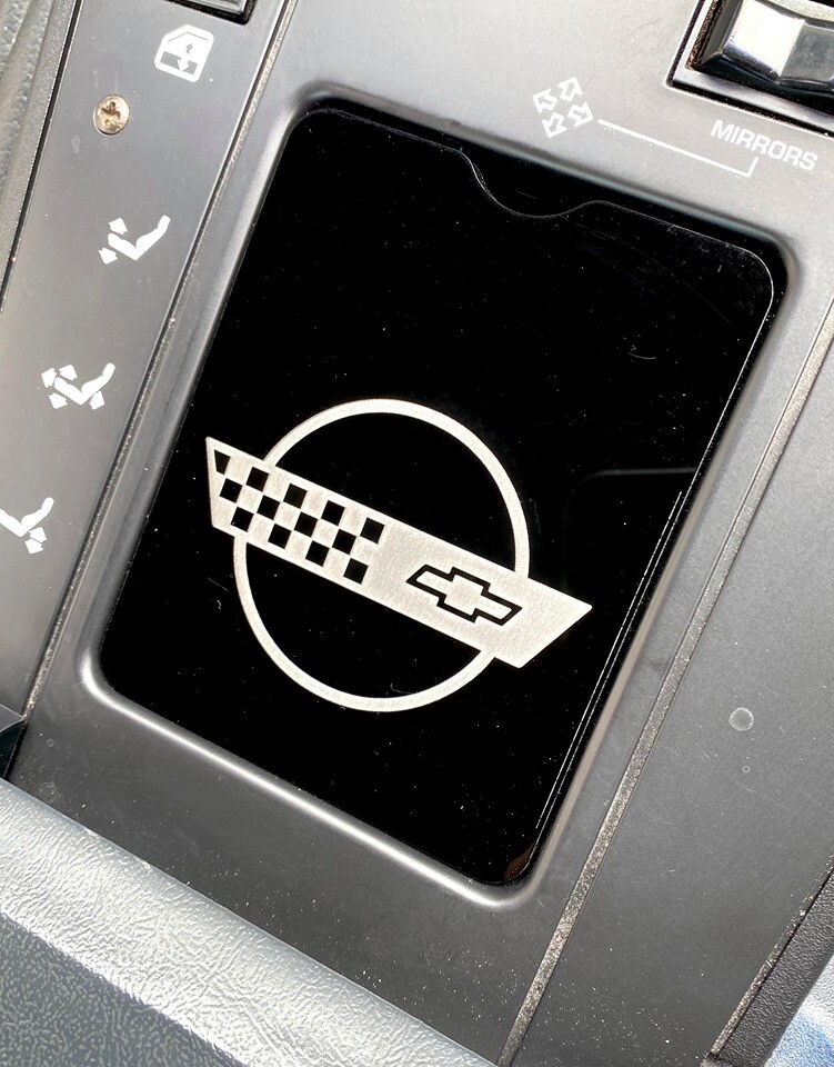 C4 Corvette Center Console Cover BLACK (1984 - 1989) | eBay