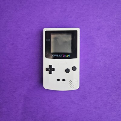 Nintendo Game Boy Color White 👾 CGB-001 GBC RESTORED NEW BODY | eBay