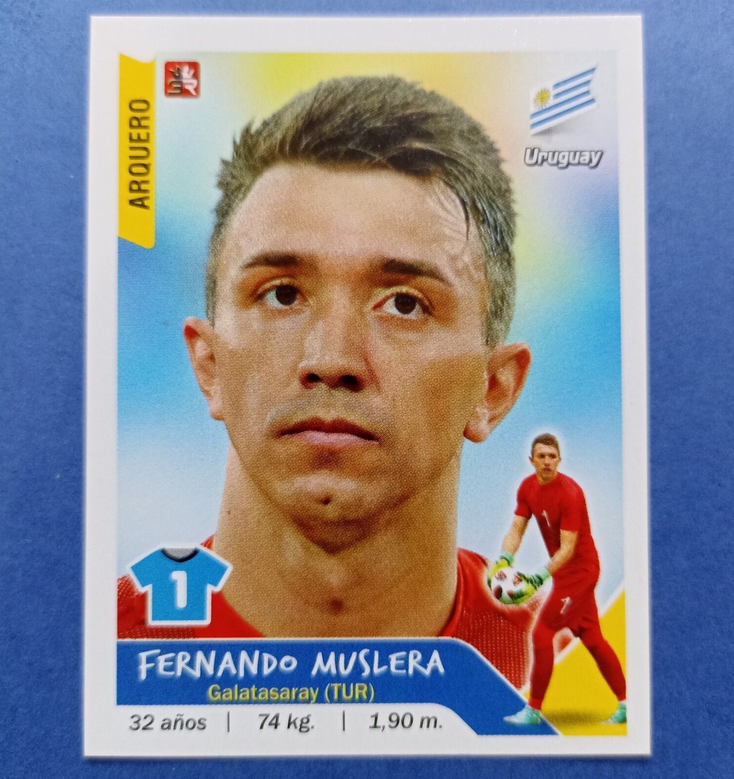 2019 3R Brazil Copa America FIFA #216 FERNANDO MUSLERA Uruguay Soccer ...