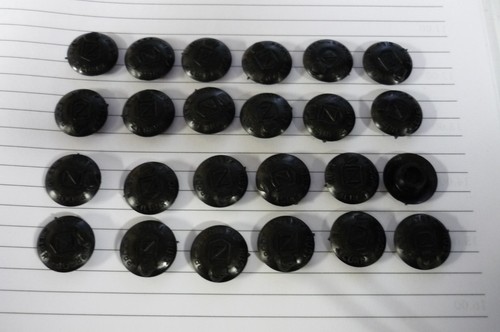 24 X Auto Car Body 3/8" Plastic Plug Button RUSTPROOFING/PAINTLESS DENT ...