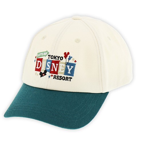 Japan Tokyo Disney Resort Let's go! Mickey Mouse Cap | eBay