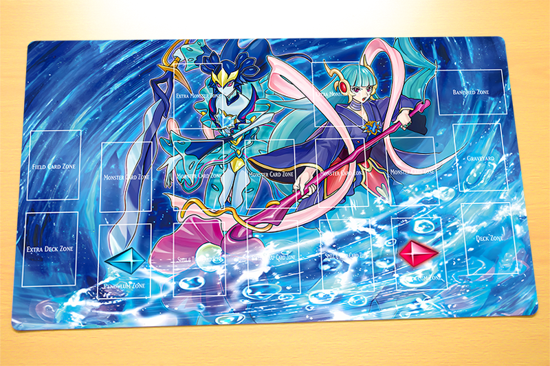 No.9 Marincess Wonder Heart Great Bubble Reef Custom Playmat TCG CCG ...