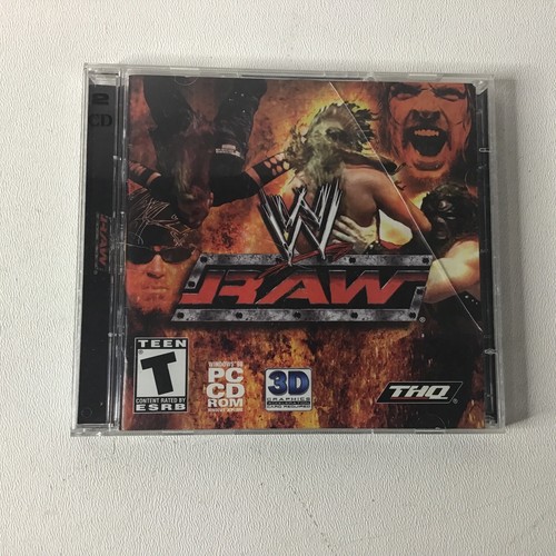 WWE Raw PC Game CD-Rom THQ Wrestling Disc 2 Only | eBay