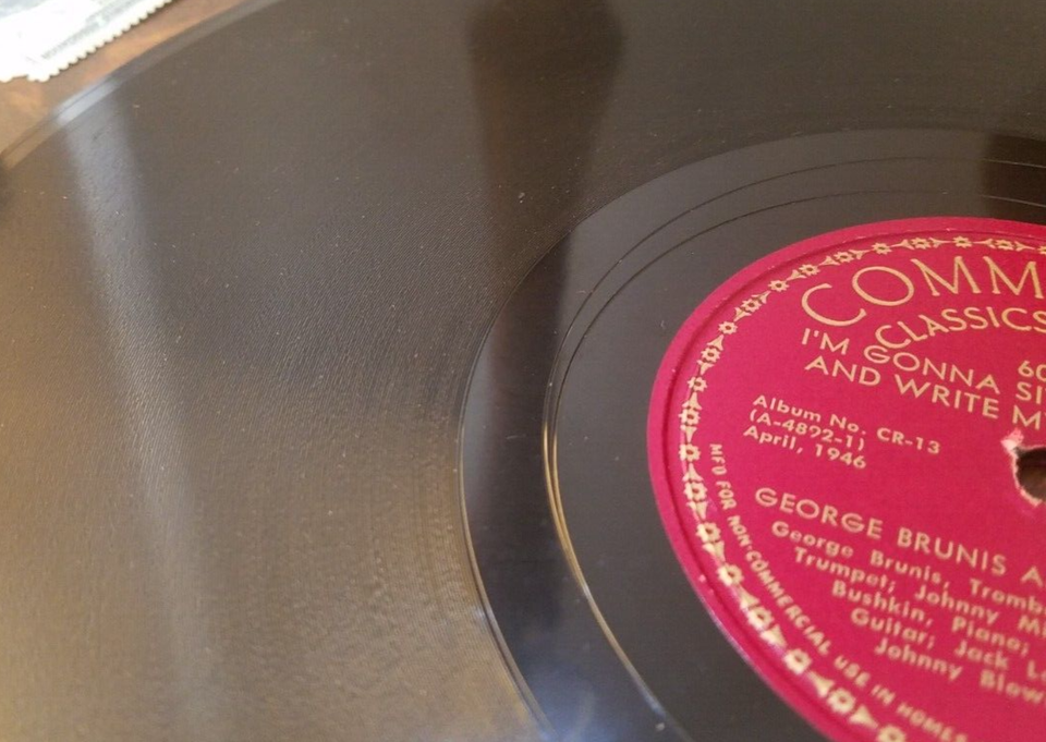 78RPM Commodore George Brunis - Used to Love All Over Now / Write ...