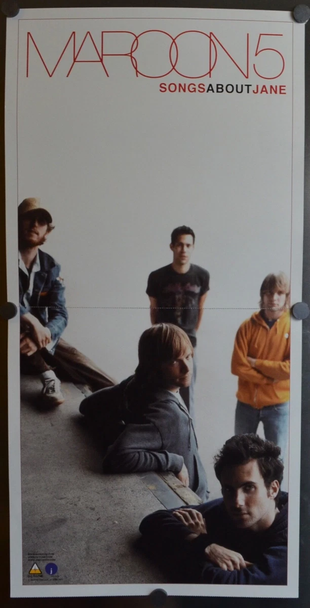 Maroon 5 Songs About Jane Poster