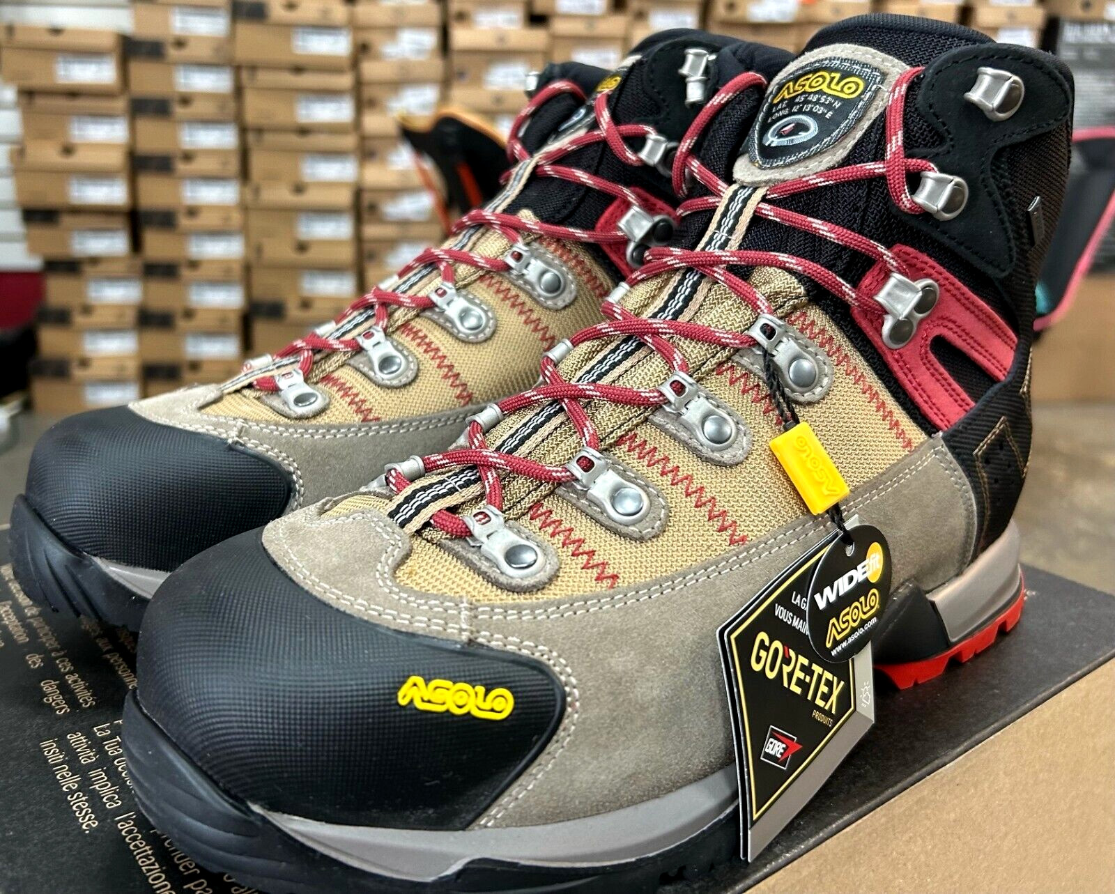 Falcon Jacquard Boots ASOLO Women's Falcon Jacquard Evo GV Hiking