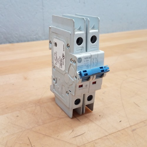 Allen Bradley 1489-M2C150 Ser. D Circuit Breaker 2-Pole, 15A, 480Y/277V ...