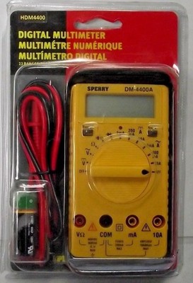 Sperry DM-4400A Digital Multimeter 23 Range 7 Function | eBay