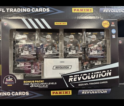 2025 NFL Panini Revolution Bundle With Bonus Pack Football - IN HAND ...