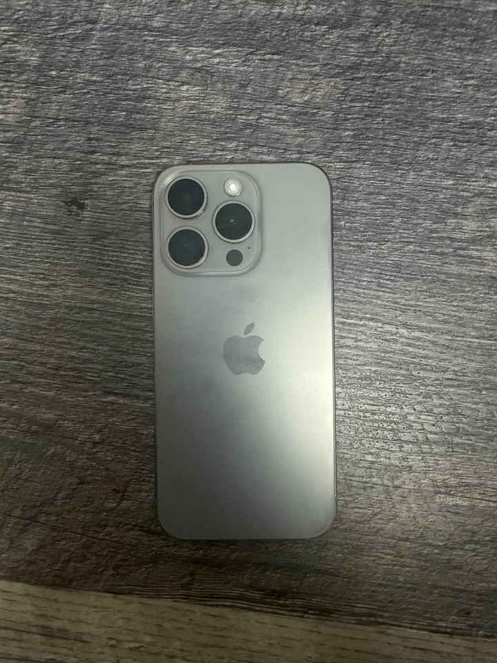 Apple iPhone 15 Pro Silver Wi-Fi Bluetooth iOS Bar Style Smartphone | eBay
