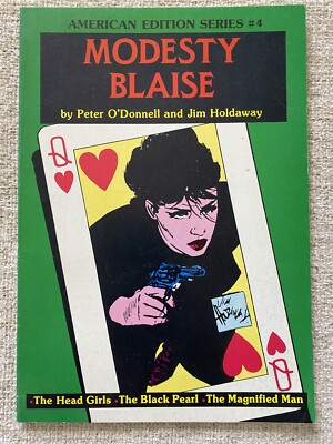 MODESTY BLAISE #4 First American Edition Series TP TPB 1983 | eBay
