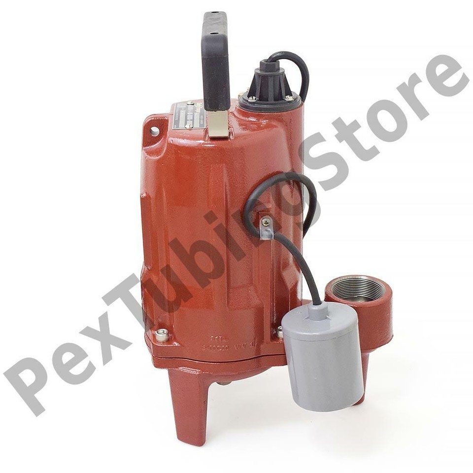 Automatic Residential Grinder Pump w/ Float Switch, 10' cord, 1 HP ...