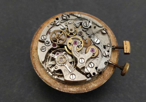 Vintage Superius Chronograph Movement Caliber LEMANIA 1270. Restore ...