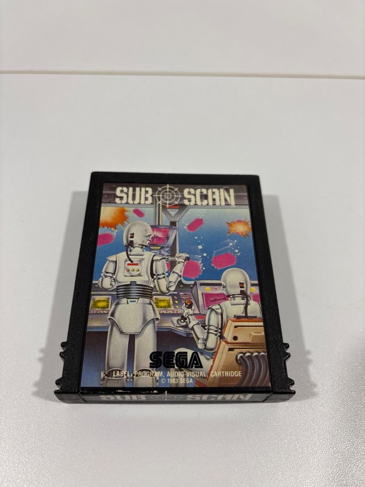Atari 2600 Sub Scan 1983 Sega Video Game W/Manual Mint game | eBay