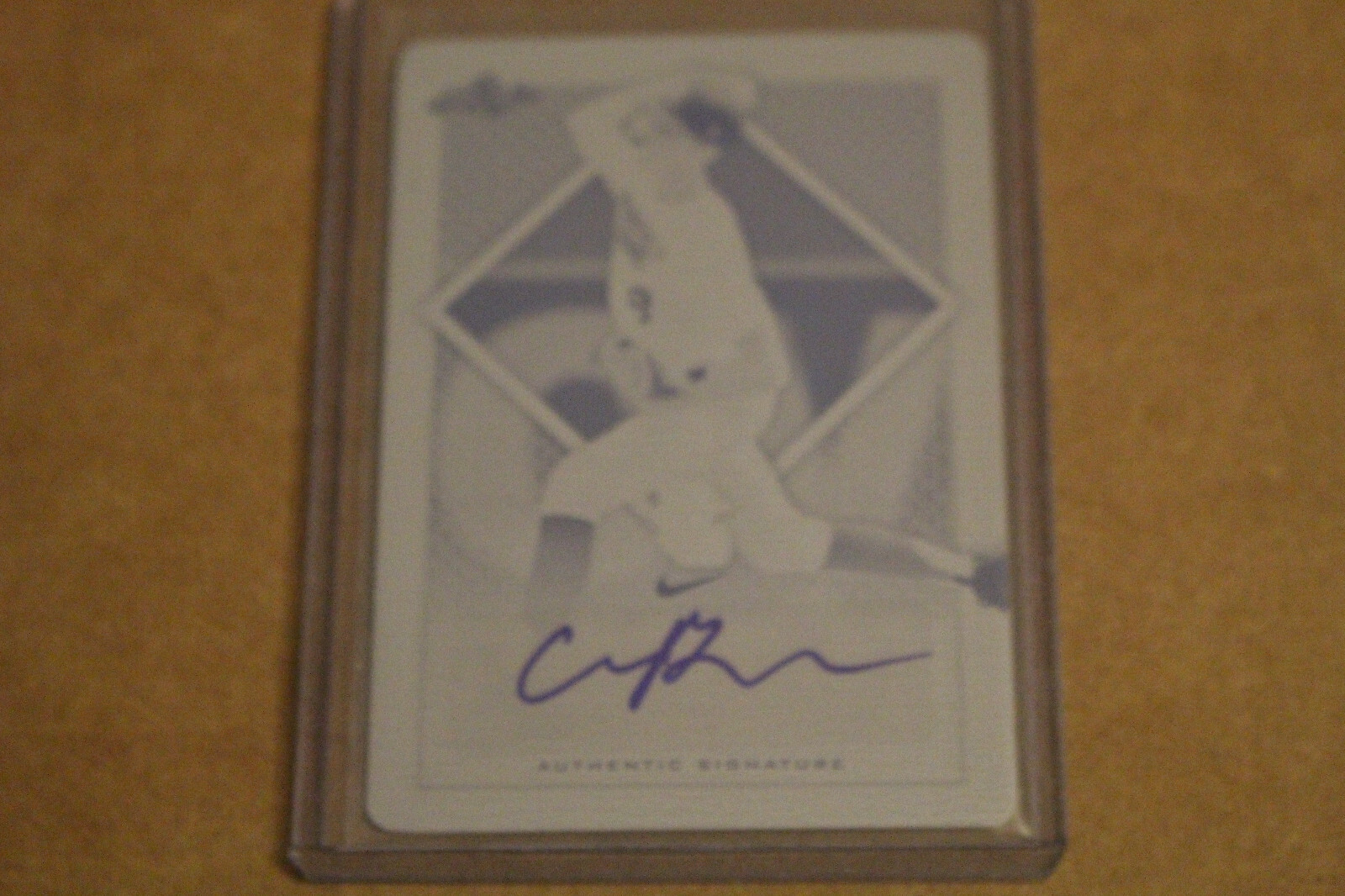 CARSON RUDD 2016 Leaf PERFECT GAME Autograph PRINTING PLATE #1/1 ...