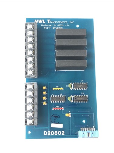 NWL Transformers D20802 RCI-F 94V00600 Circuit Board | eBay