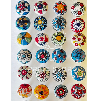 ASSORTED Ceramic Knob 20 PC knobs, Cabinet , Room, Bedroom,furniture | eBay
