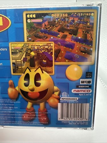 Pac-Man: Adventures In Time ( Infogrames, 2000 ) CD-ROM PC Computer ...