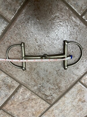 Racing D ring snaffle, sz 5" | eBay