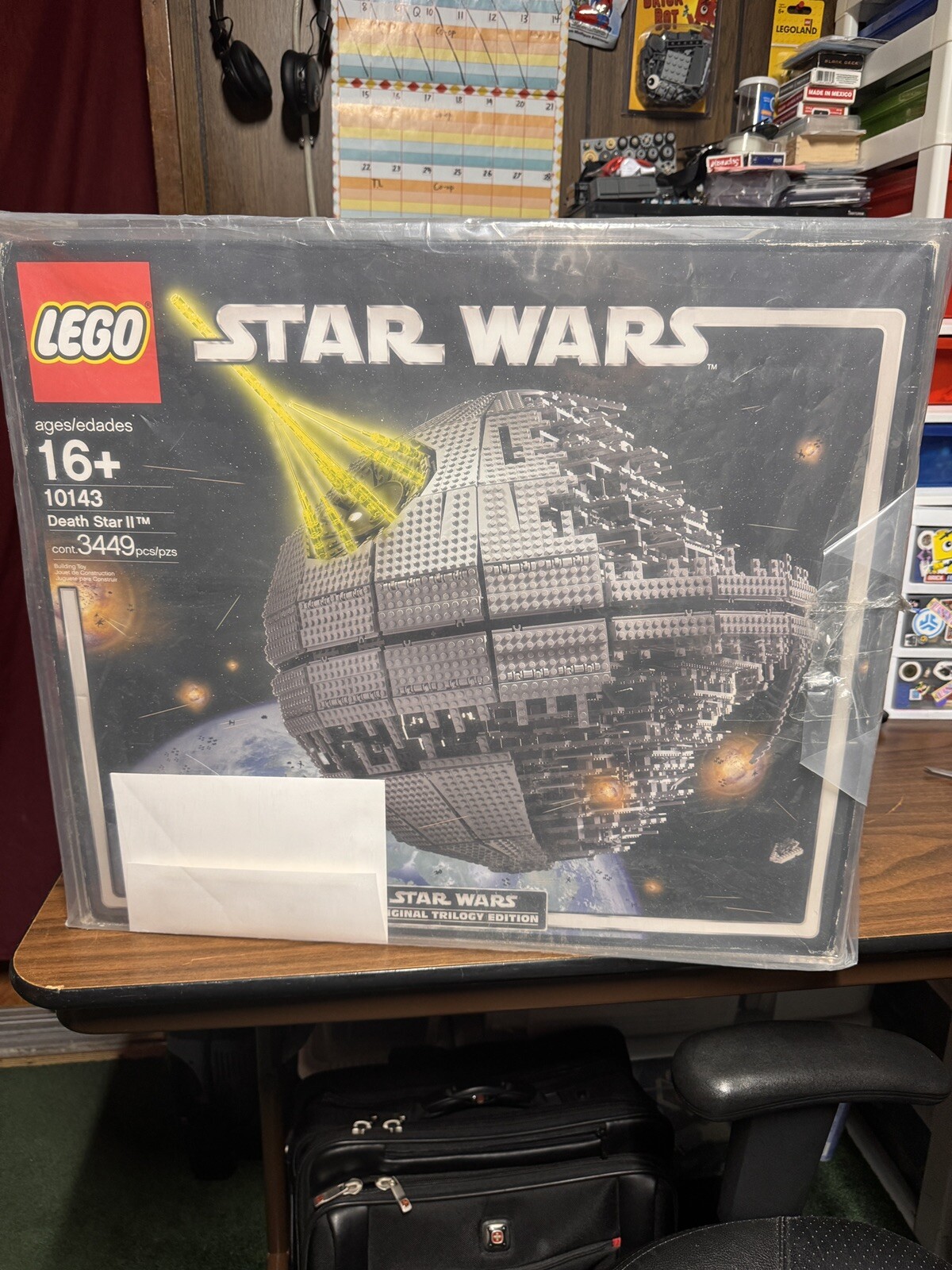 LEGO 2005 Starwars Death Star II 10143 UCS GRADED 75+ CAS Sealed Set ...