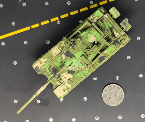 Chinese Type 99 main battle tank Early Digital Camouflage 1/72 DIECAST ...
