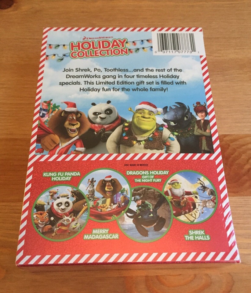 DreamWorks Holiday Collection (DVD) NEW 2 Disc Box Gift Set, Christmas ...