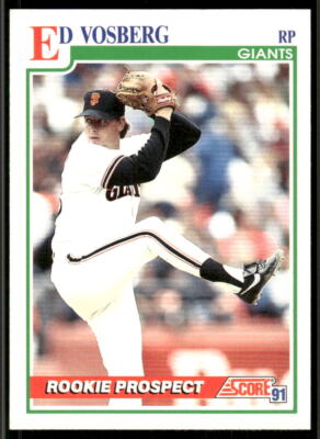 1991 Score #757 Ed Vosberg | eBay