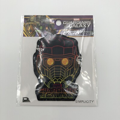 Guardians of the Galaxy Star Lord Patch Marvel Hero Embroidered Iron On ...