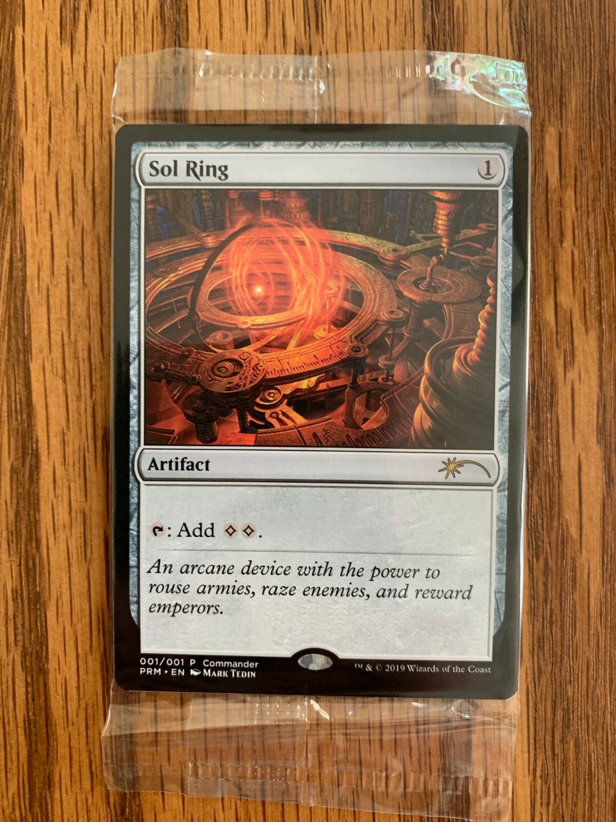 Magic The Gathering (MTG) Sol Ring - Magicfest 2020 Promo - FOIL SEALED ...