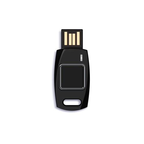 Passkey Windows Hello FIDO2 U2F Fingerprint Security Key USB-A Type ...