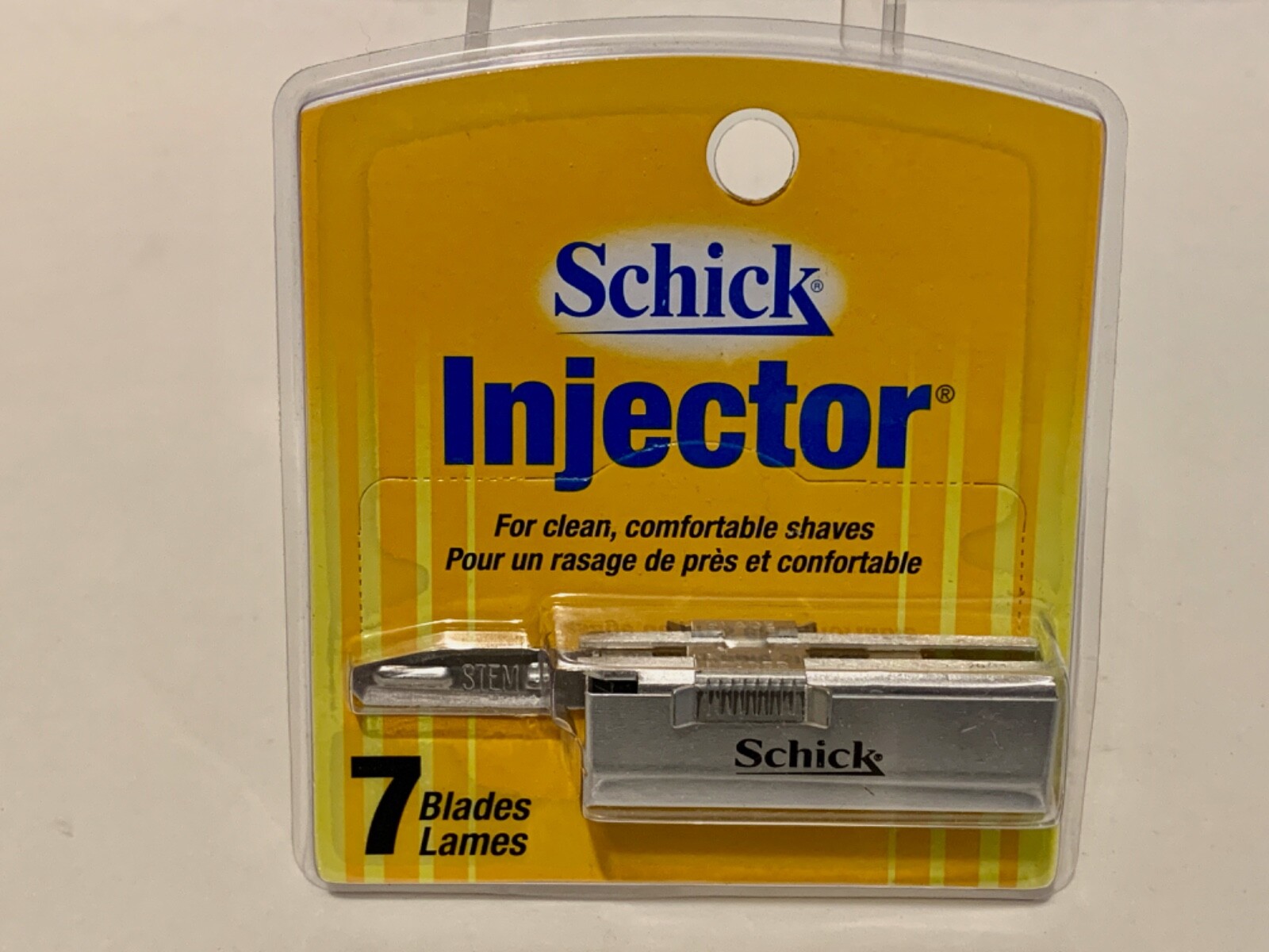 Schick Injector Razor Blade Refills 7ct Chromium Coated Comfort Shave ...