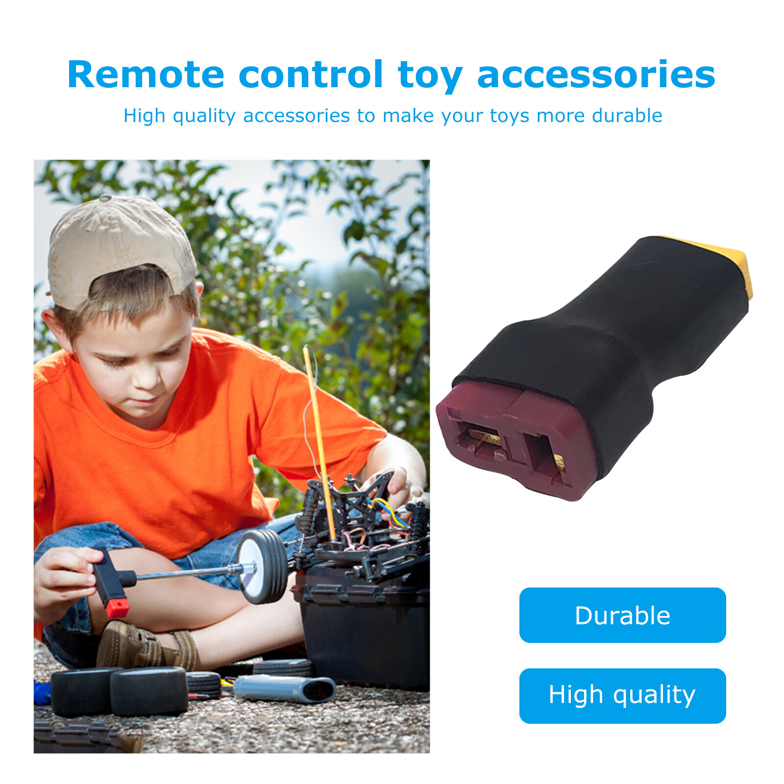 Parallel Adapter for RC Car Plane DIY Battery ESC (T Plug Female to ...