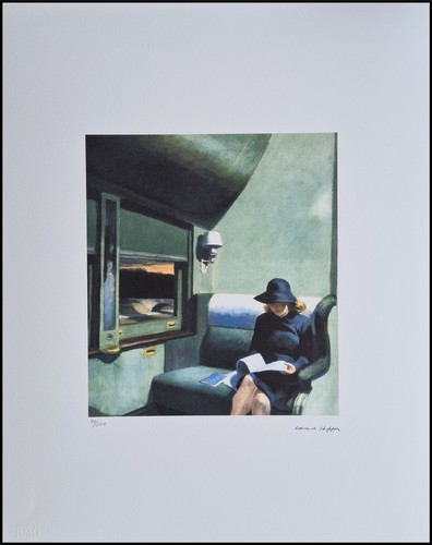 Edward Hopper Compartment C 50 X 40 CM Lithography Art Print Limited ...