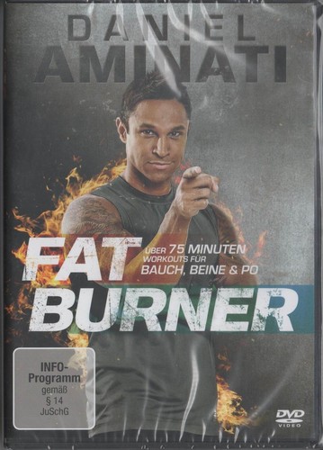 Fat Burner Daniel Aminati DVD NEU über 75 Minuten Workouts Für Bauch ...