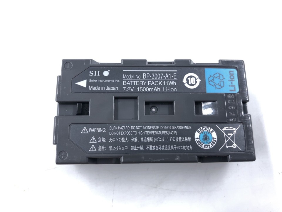 BP-3007-A1-E Battery for Graphtec GL220 Data Logger, Seiko DPU-3445 ...