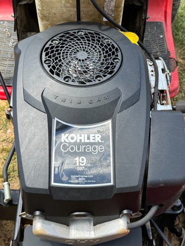 Kohler Courage Single Cylinder 19hp SV591...... 85hrs! | eBay