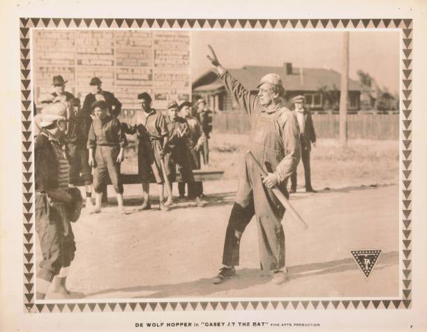 Casey At The Bat Us Lobby Card Dewolf Hopper 1916 Old Movie Photo ...