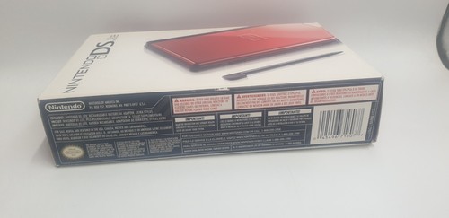 Nintendo DS Lite! Crimson Red Black HANDHELD Game Console, Boxed | eBay