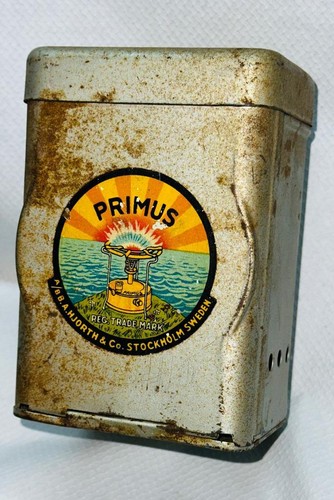 VINTAGE PRIMUS SPIRIT ALCOHOL STOVE PRIMUS NO 71 IN BOX WITH FUNNEL ...