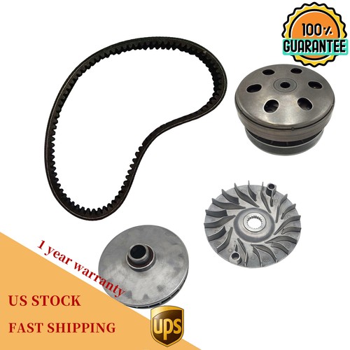 NEW Primary Secondary Clutch W/ Belt For Linhai Bighorn 400 ATV UTV CUV ...