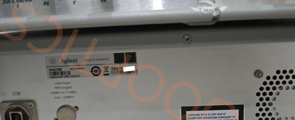Agilent N5242A N4375B 26.5GHz Single-Mode Lightwave Component Analyzer ...