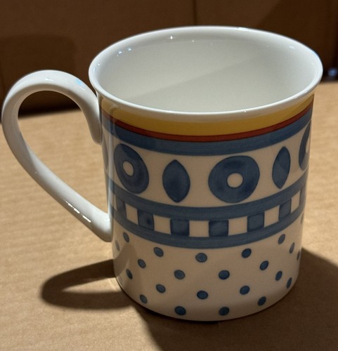 Pair Of Villeroy & Boch Bone China Switch Twist Anna Coffee Mugs ...