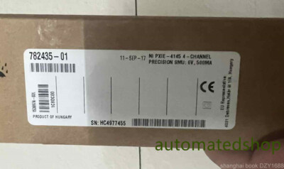 NEW NI 4-channel 500Ma source measurement unit PXIE-4145 782435-01 ...