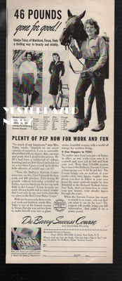 1944 print article for Du Barry Success Course for weight loss | eBay